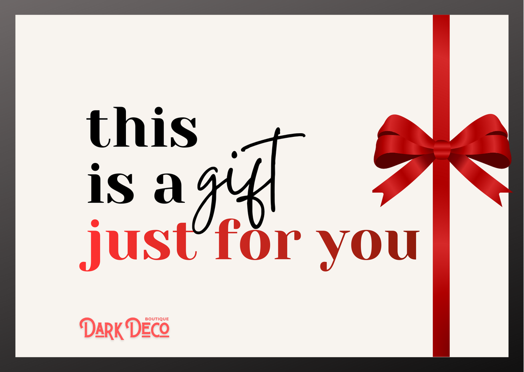 Gift Card - Just For You – Dark Deco